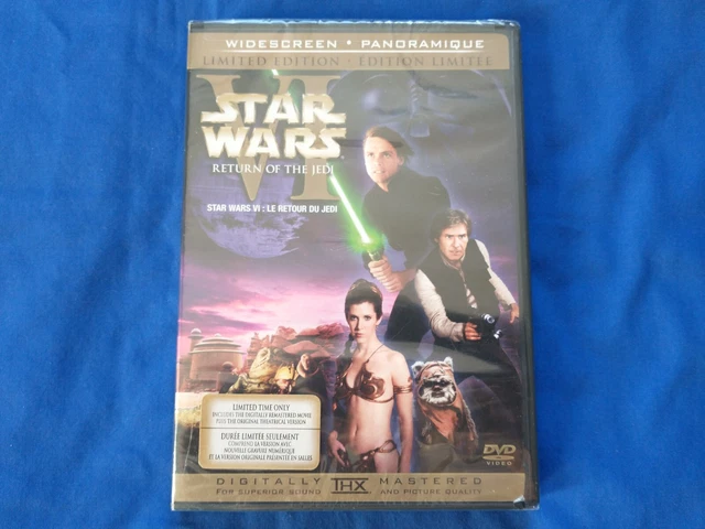 STAR WARS VI: Return Of The Jedi (DVD, 2006) - 1983 - Limited ...