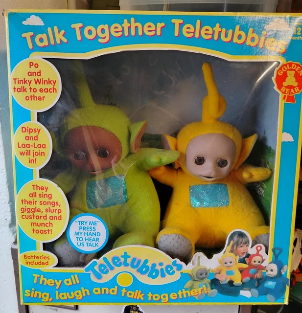 TELETUBBIES INTERACTIVE TALKING Bears, Golden Bear Ltd 1996 £57.92 ...