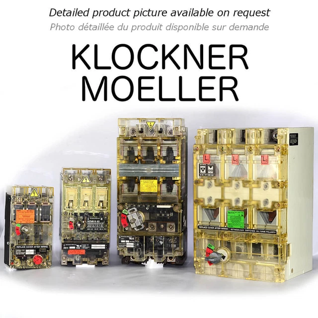 KLOCKNER MOELLER # N9-250-CNA - BREAKER KLOCKNER MOELLER # N9-250-CNA-R ...