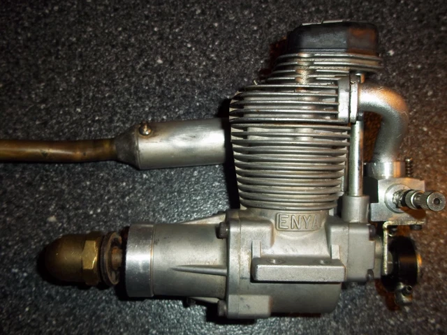 ENYA 120-4C REMOTE Control 4-Stroke Model Airplane Engine Power House ...