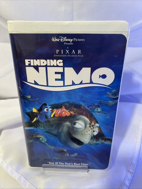 FINDING NEMO VHS Clamshell Disney Pixar, Vintage Disney VHS, Rare ...