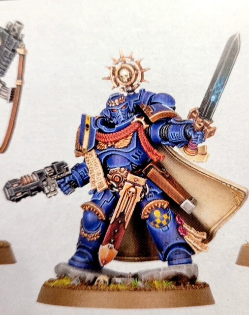 SPACE MARINES COMPANY Heroes Captain Power Sword + Fist Plasma ...