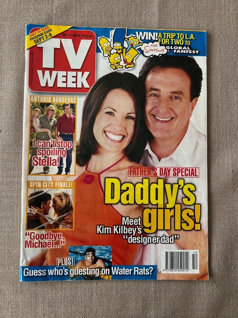 VINTAGE TELEVISION - "Australian TV Week" Sep 2000 Hi-5 Kaylan Ronan ...