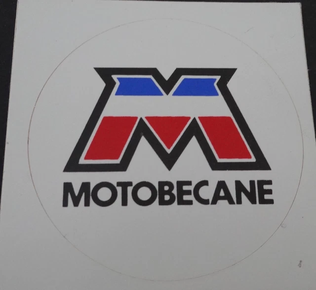 FAN-AUFKLEBER MOTOBECANE LOGO Mobylette 70er 80er Mofa Velo Moped ...