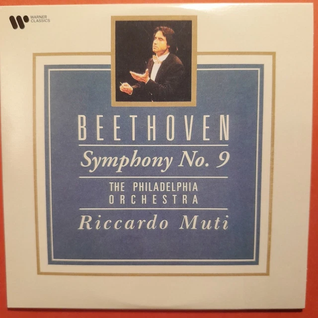 RICCARDO MUTI: BEETHOVEN SYMPHONIE Nr. 9 (1988 Album)-Warner Classics ...