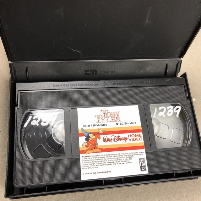 TOBY TYLER WALT Disney Home Video - VHS Vintage OOP Rare HTF EUR 14,35 ...