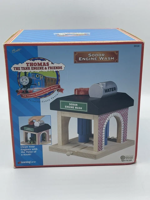 THOMAS THE TANK Engine & Friends Wooden Railway Sodor Engine Wash New ...