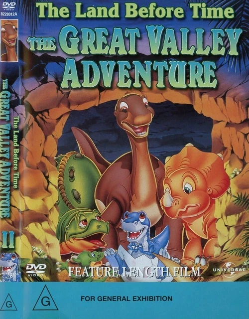 THE LAND BEFORE Time: The Great Valley Adventure DVD (Region 2,4) VGC £ ...