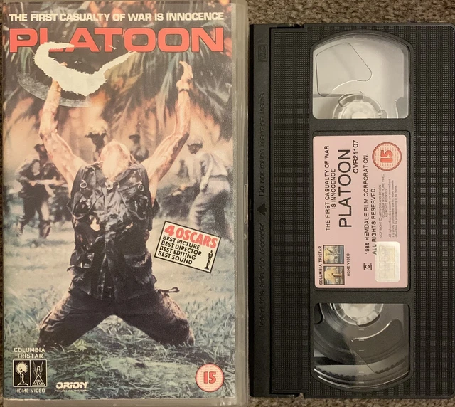 PLATOON :CHARLIE SHEEN-VHS Video Small Box. EUR 5,33 - PicClick FR