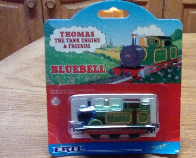 THOMAS THE TANK Engine & Friends ERTL 1999 Bluebell Diecast Train-New ...