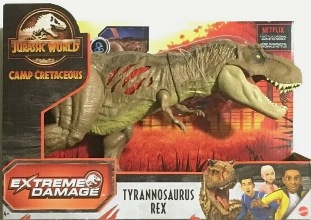 NEW- JURASSIC WORLD Camp Cretaceous TYRANNOSAURUS REX t-rex Primal ...