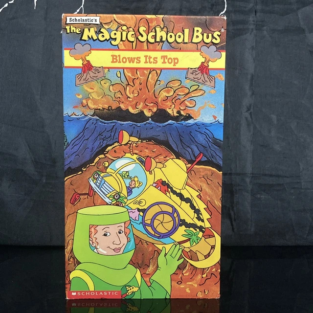 SCHOLASTIC MAGIC SCHOOL Bus: Blows Its Top (VHS, 1995) Kidsvision ...