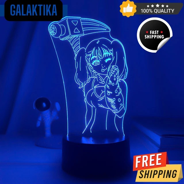 THE SEVEN DEADLY Sins Ban 3D Lamp 7 Colour Change LED Night Light Anime ...