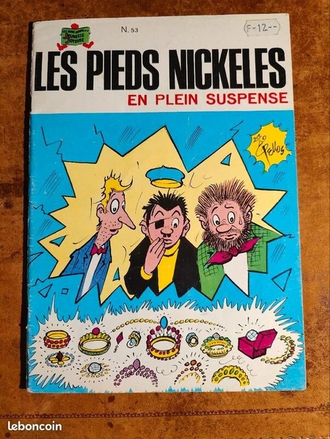 LES PIEDS NICKELÉS - En plein suspense - n°53 - Pellos - 1985 - BD EUR 4,00 - PicClick FR