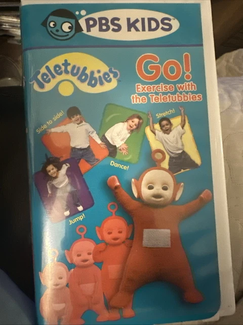TELETUBBIES - GO Exercise with the Teletubbies (VHS, 2001, Clamshell ...