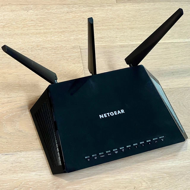 NETGEAR NIGHTHAWK R7450 AC2600 Smart WiFi Router, flashed with latest ...