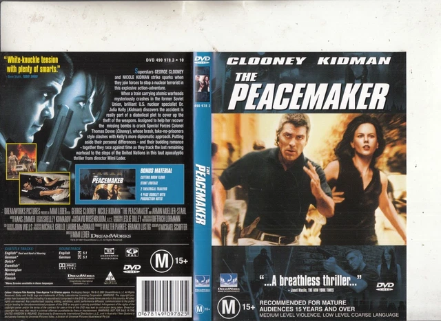 THE PEACEMAKER-1997-[GEORGE CLOONEY]-MIMI Leder Film-Movie-DVD $25.00 ...
