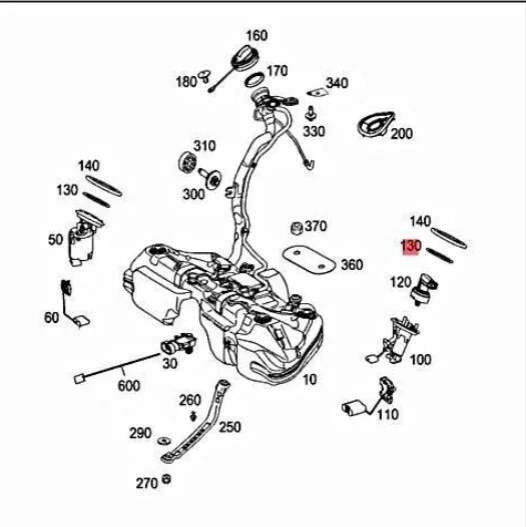 ORIGINAL MERCEDES-BENZ A-CLASS Fuel Pump Seal W176 A0259971845 £20.51 ...