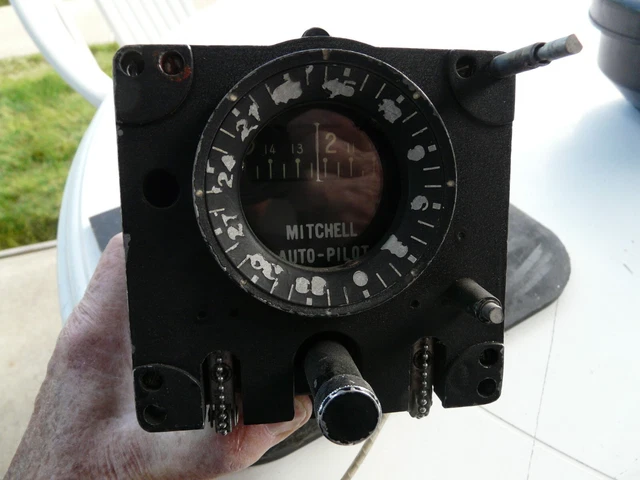 MITCHELL AUTOPILOT AIRCRAFT directional gyro P/N 52D17for small ...