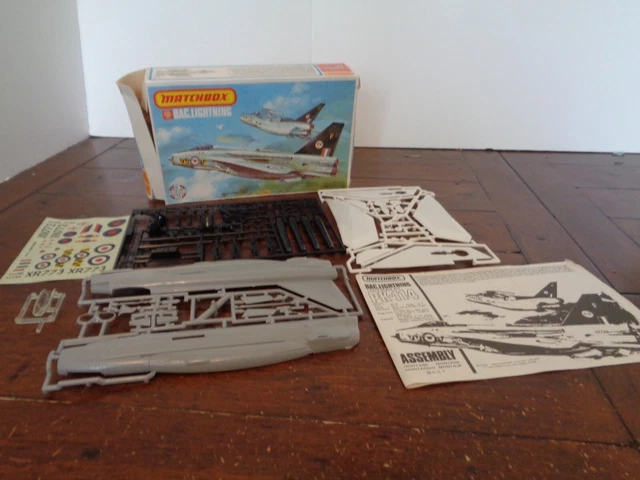 MATCHBOX 1/72 SCALE BAC.LIGHTNING F6/F.2A model plane kit No PK-114. £19.99 - PicClick UK