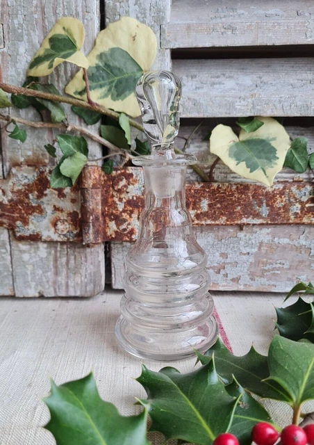 ANCIENNE PETITE TOPETTE Bouteille Carafe En Verre Absinthe Eau De Selt ...