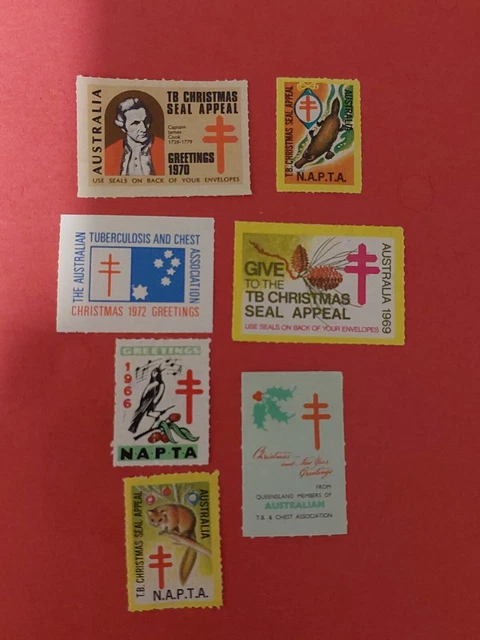STAMPS AUSTRALIA CINDERELLA Medical Charity Napta TB Etc $1.49 ...