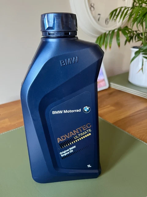 GENUINE BMW MOTORRAD Advantec Ultimate 5W40 Motorcycle Oil 1 Litre £9. ...