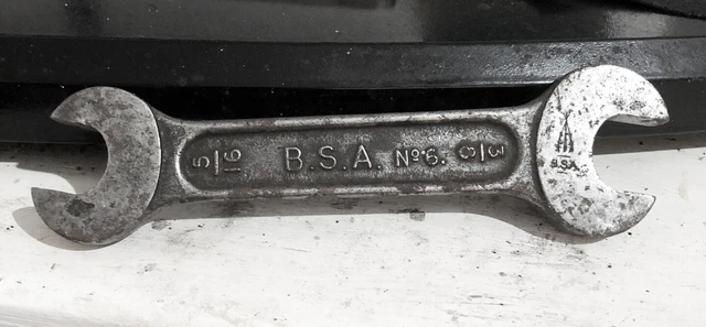VINTAGE MOTORCYCLE TOOLS Bsa Enfield Abingdon King Wrench Bulldog Trade ...