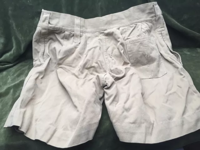ORIGINAL WW2 DATED 1943 British Army Khaki Drill Desert Shorts / Short ...