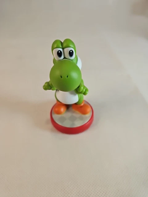 NINTENDO SUPER MARIO Bros Series Yoshi Amiibo Base Rossa Wii U Mario ...