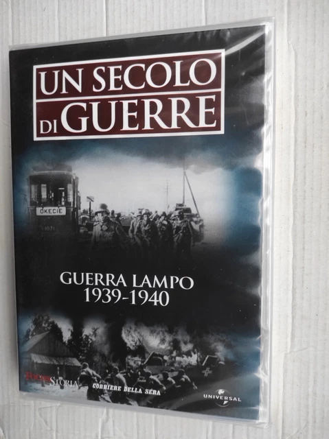 DVD UN SECOLO Di Guerre - Guerra Lampo 1939-1940 New EUR 5,00 - PicClick FR