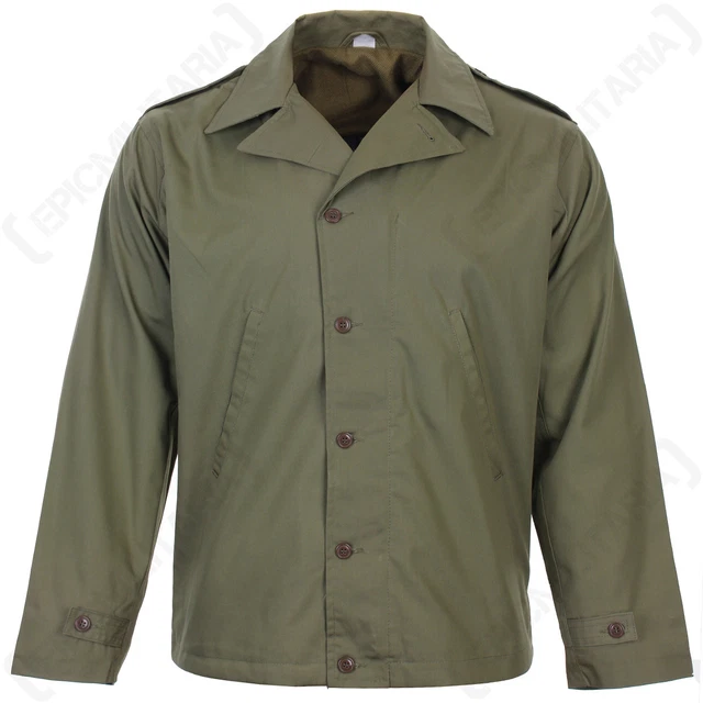 AMERICAN M41 JACKET - WW2 US Army Olive Drab Field Uniform GI Lined ...