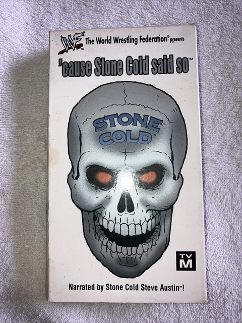 CAUSE STONE COLD Said So VHS Steve Austin 1998 Wrestling WWF £1.57 ...