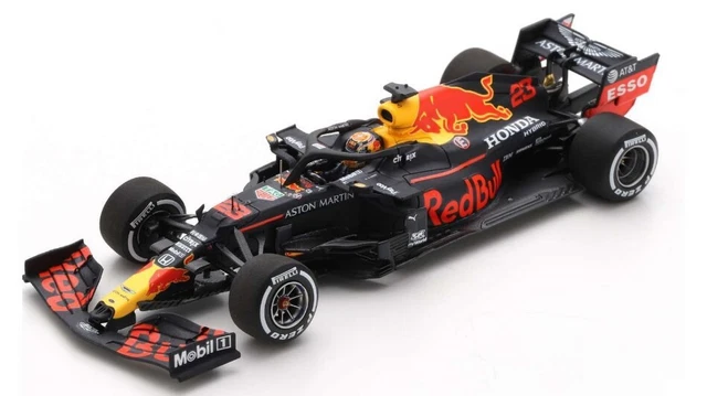 MODEL CAR FORMULA 1 F1 Scale 1:43 spark Model Red Bull RB16 Alexander A ...