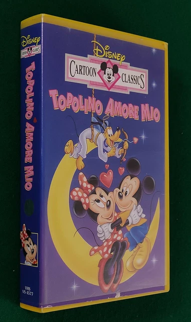 VHS DISNEY - Topolino Amore Mio - Disney Cartoon Classics - Febbraio ...