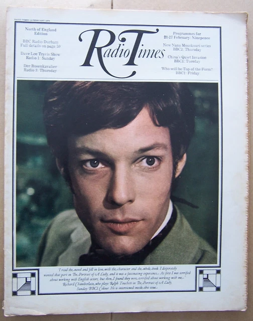 RADIO TIMES/1970/RICHARD CHAMBERLAIN/KENNETH Williams/Joan Sims/Robin ...