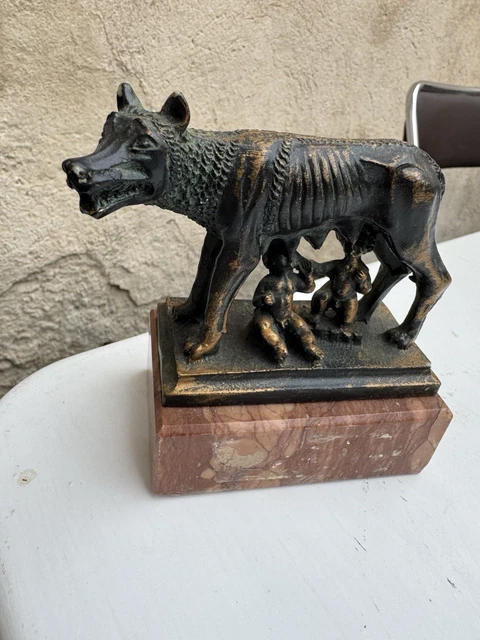 STATUE LOUVE ROMUS Et Romulus Trophée Rome EUR 30,00 - PicClick FR