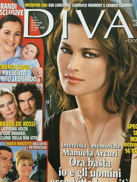 DIVA 2008 16.MANUELA ARCURI,BARBARA BOUCHET,EVA LONGORIA,ANDREA BOCELLI ...