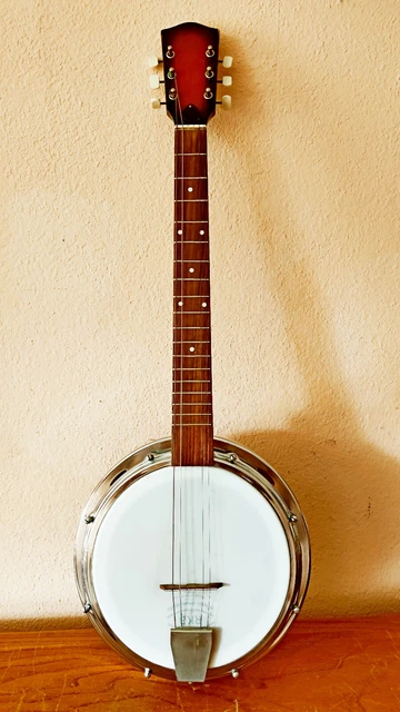 GITARREN-BANJO RKB PLASTIC Drumheads.6-String 50er/60er Jahre RAR EUR ...