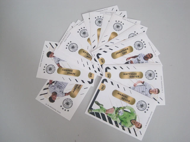 FERRERO HANUTA DUPLO Action Sticker 5 aus 11 wählen EM 2020 2021 ...