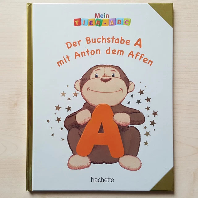 MEIN TIER-ABC DER Buchstabe A mit Anton dem Affen Buch Kinderbuch von ...