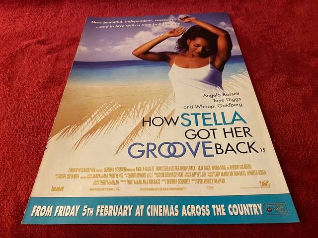 FRAMED FILM/MOVIE ADVERT 11X9 How Stell;A Got Her Groove Back: Angel ...