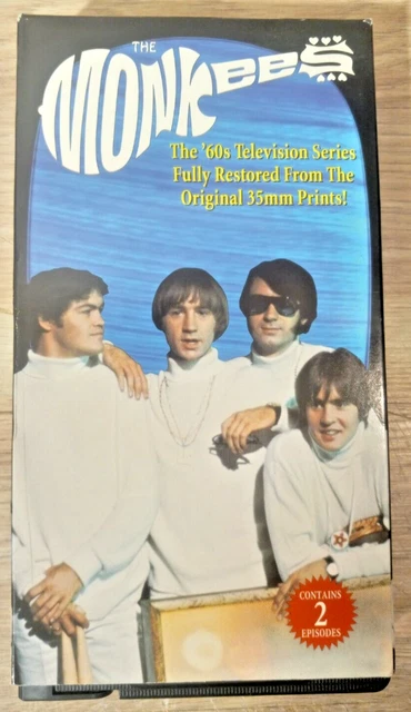 THE MONKEES VHS 2 Episodes - Hitting The High Seas & Monkees In Texas ...