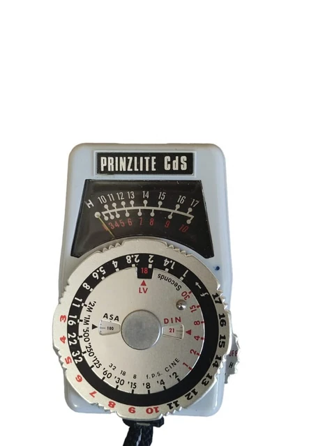 VINTAGE PRINZLITE CDS Light Meter With Case Made In Japan Exposure ...