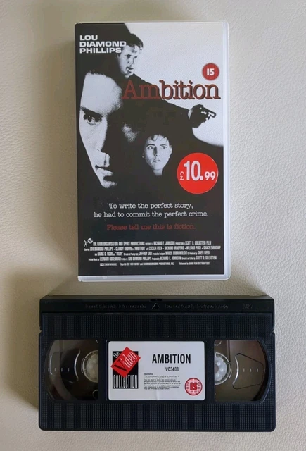 AMBITION VHS PAL 1993 Lou Diamond Phillips The Video Collection ...