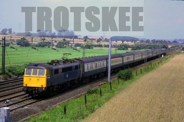 35MM SLIDE BR British Rail Electric Loco Class 86 86239 Leighton ...