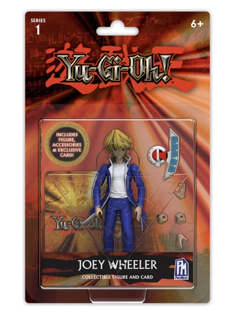 YU-GI-OH! JOEY WHEELER Action Figure 12.7cm and Collectible Card £19.99 ...
