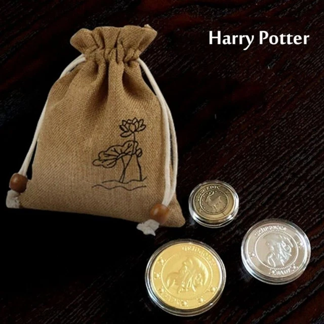 HARRY POTTER GRINGOTTS Bank Coins Hogwarts Wizarding Galleon Sickle ...