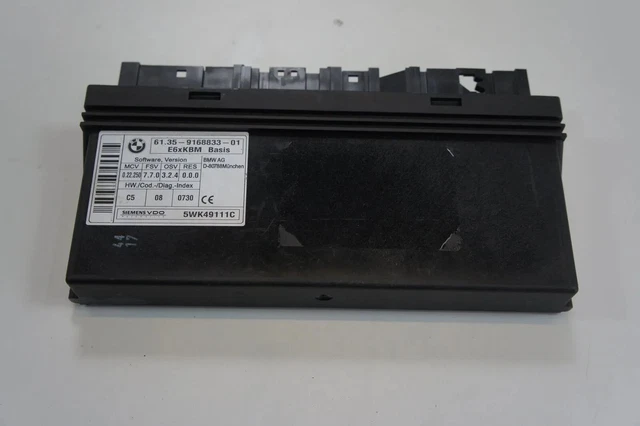ORIGINAL BMW E60 E63 E64 Module de carrosserie 61359176069 EUR 30,24 ...