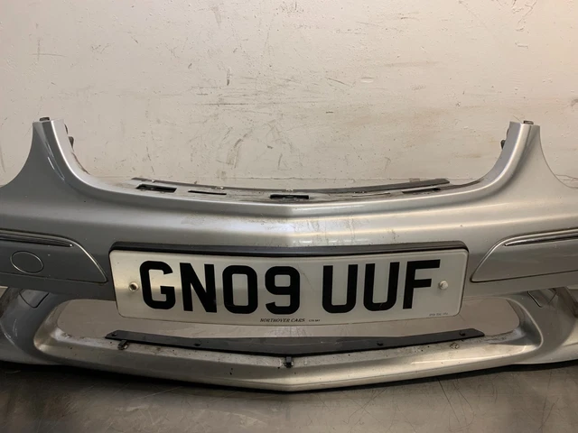 MERCEDES BENZ CLK W209 Front Bumper AMG SPORT - Silver C775 £350.00 ...